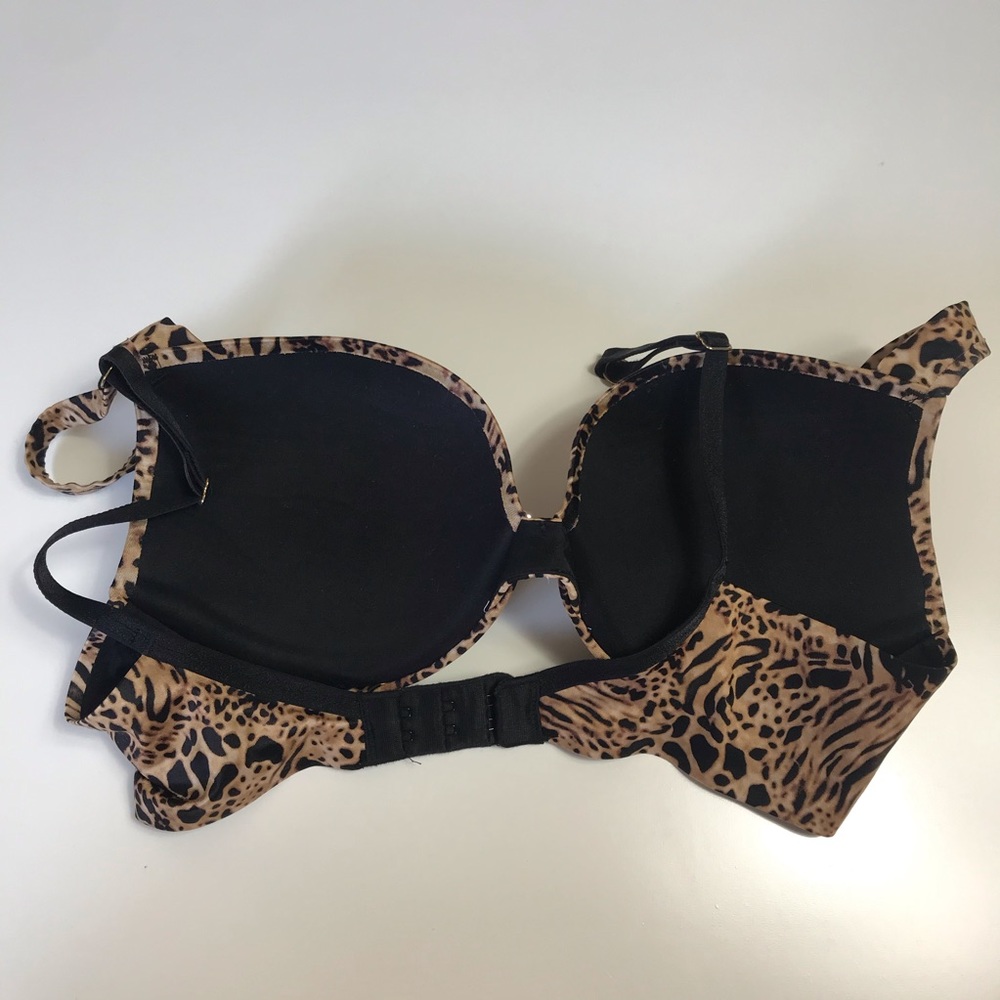 Victorias Secret Plunge Cheetah Bra Gem